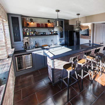 Kitchen Wall Bar - Photos & Ideas | Houzz