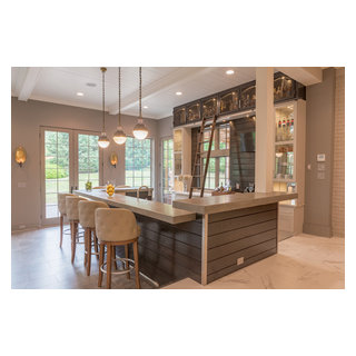 Enclave Addition & Outdoor Space - Modern - Home Bar - Other - by New ...