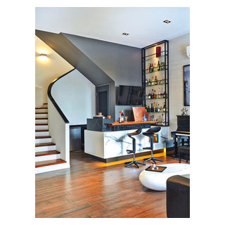 Eng Kong Place - Contemporary - Home Bar - Singapore - by Trace Design ...