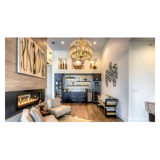 European Transitional - Cordillera Ranch - Transitional - Home Bar ...