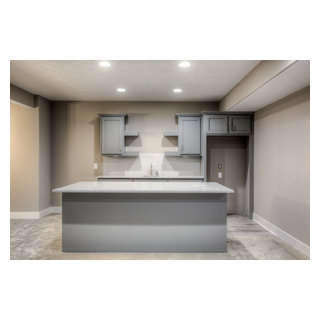 Fieldstone Flexible Ranch Plan - Home Bar - Omaha - by Landmark ...