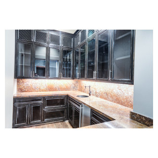 Frandora Ln - Traditional - Home Bar - Houston - by Metropolitan Custom ...