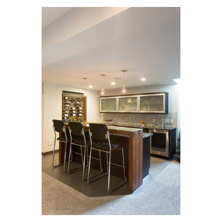Full Home Custom Millwork - Contemporary - Home Bar - Other - by ...