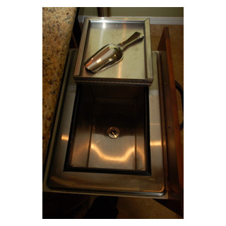 Ice drawer - Contemporary - Home Bar - Boise - by Keilty Remodeling LLC ...