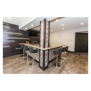 Inspirationally Avant-Garde - Modern - Home Bar - Edmonton - by Addison ...