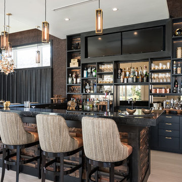 75 Beautiful Blue Home Bar Ideas & Designs - January 2022 | Houzz AU