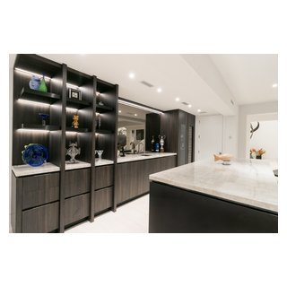 Key Biscayne Residence - Modern - Home Bar - Miami - by Custom Artisan ...