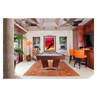 LAS VEGAS Pool Table by MITCHELL Pool Tables - Tropical - Home Bar ...