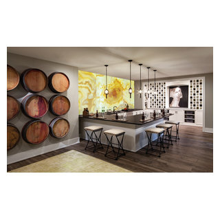 Lenah Mill Estates - Home Bar - Denver - by Hri Design | Houzz