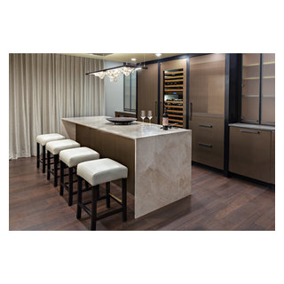 Luxury Underground - Contemporary - Home Bar - Other - by Lauren Levant ...