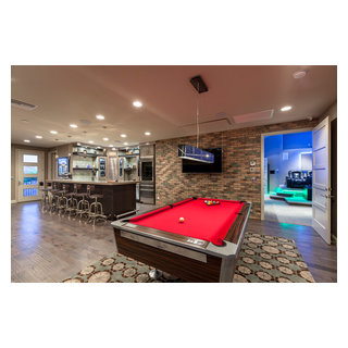 Martin Homes Remodel - Transitional - Home Bar - Las Vegas - by David ...