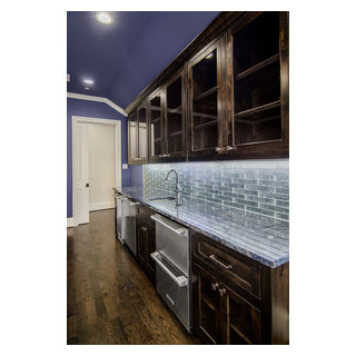 Media Room - Transitional - Home Bar - Dallas - by Colby Craig Custom ...