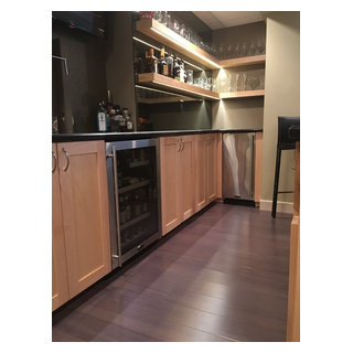 Modern Basement Bar - Modern - Home Bar - Philadelphia - by R & R ...