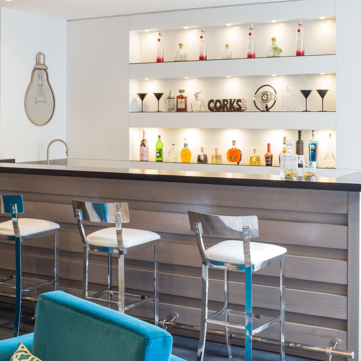 75 Beautiful Contemporary Home Bar Ideas and Designs - January 2023 ...