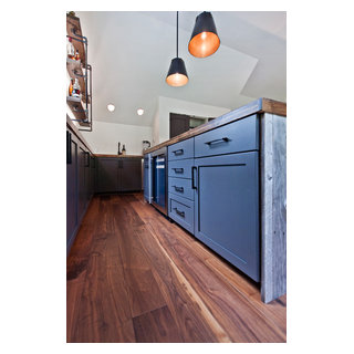 Modern Rustic Retreat - Industrial - Home Bar - Nashville - by Victoria ...