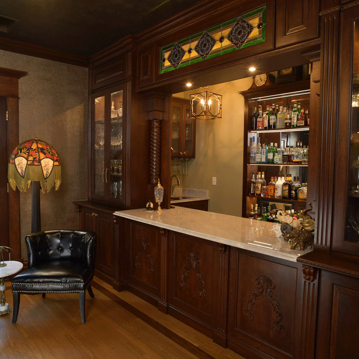75 Beautiful Victorian Home Bar Ideas and Designs - July 2024 | Houzz UK