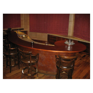 Mountain Bar and Gamesroom - Contemporary - Home Bar - Denver - by ...