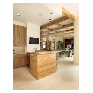 Mulberry Residence - Transitional - Home Bar - Houston - by Hollenbeck ...
