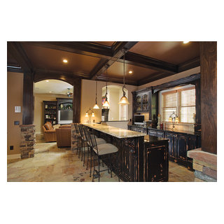 New Project - Rustic - Home Bar - Atlanta - by Simply Simpatico, Inc ...