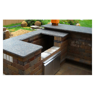 Northern Peake Suede Granite - Home Bar - Other - by Madison Block ...