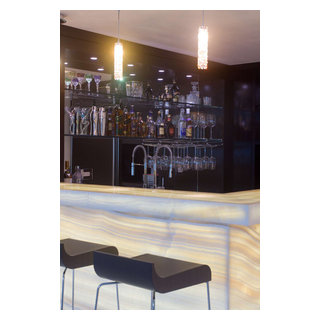 Onyx Bar - Home Bar - Miami - by Umber Architecture, LLC | Houzz
