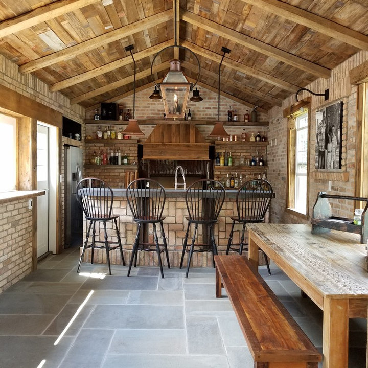 75 Beautiful Outdoor Entertainment Areas Home Design Ideas & Designs ...