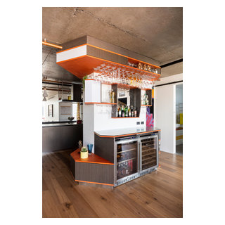 Penthouse 1 - Contemporary - Home Bar - Central Coast - by polytec | Houzz