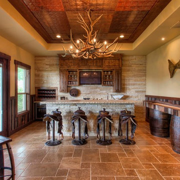 75 Rustic Home Bar Ideas You'll Love - January, 2025 | Houzz