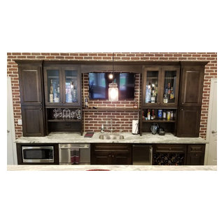 Pope Basement - Transitional - Home Bar - Atlanta - by Creating Space ...