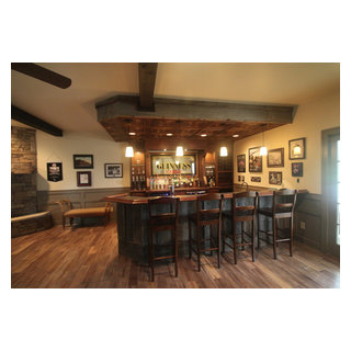 Pub Addition - Traditional - Home Bar - Cleveland - by Lewis ...
