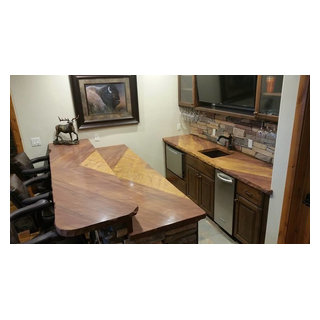 Quartz - Rustic - Home Bar - Las Vegas - by Melling Granite | Houzz