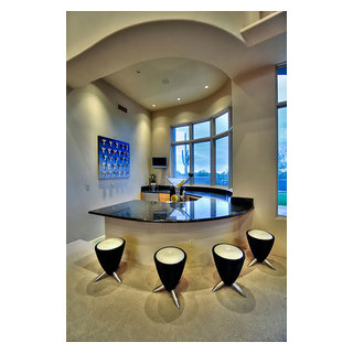 Recessed Lighting - Modern - Home Bar - Phoenix - by Fratantoni ...