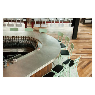 Retro European-style Pewter bar - Industrial - Home Bar - Other - by ...