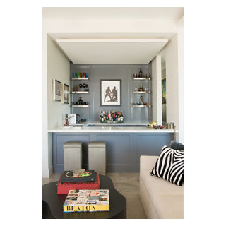 Royce Court - Eclectic - Home Bar - Los Angeles - by Cari Berg Interior ...