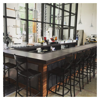 Social still distillery - Industrial - Home Bar - Philadelphia - by ...