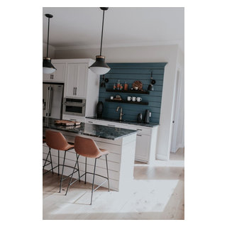 Stunning Modern Home in Rogers - Modern - Home Bar - Other - by New ...