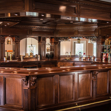 75 Traditional Home Bar Ideas You'll Love - January, 2025 | Houzz