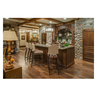 Traditional Elegance - Traditional - Home Bar - Other - by Renee ...