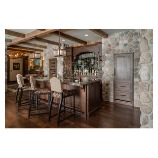 Traditional Elegance - Traditional - Home Bar - Other - by Renee ...