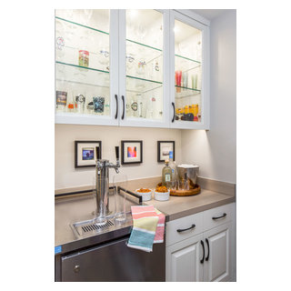 Transitional Pushes To Modern - Transitional - Home Bar - Austin - by ...