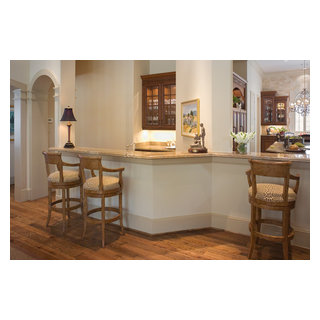 Tuscan Home Bar - Traditional - Home Bar - Houston - by Cabinet ...