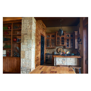 Uvalde Ranch House - Rustic - Home Bar - Austin - by A-Design By ...