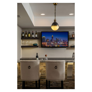 Walking Stick Overlook - Contemporary - Home Bar - Atlanta - by VRA ...