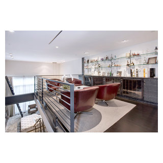 West Hollywood Loft - Modern - Home Bar - Los Angeles - by Shelley ...