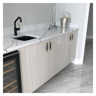 Wet Bar Remodel - Contemporary - Home Bar - Philadelphia - by BPL ...