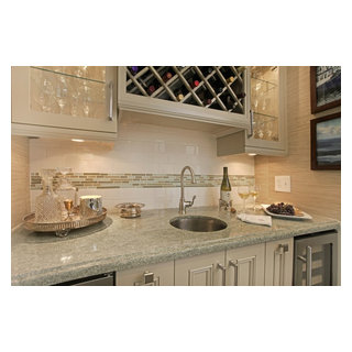 Wet Bar - Contemporary - Home Bar - Miami - by Trimtek Custom Woodwork ...