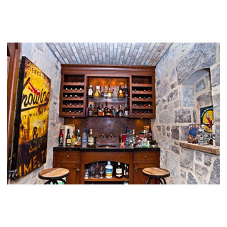 Whiskey Cellar - Traditional - Home Bar - Toronto - by Homestead ...