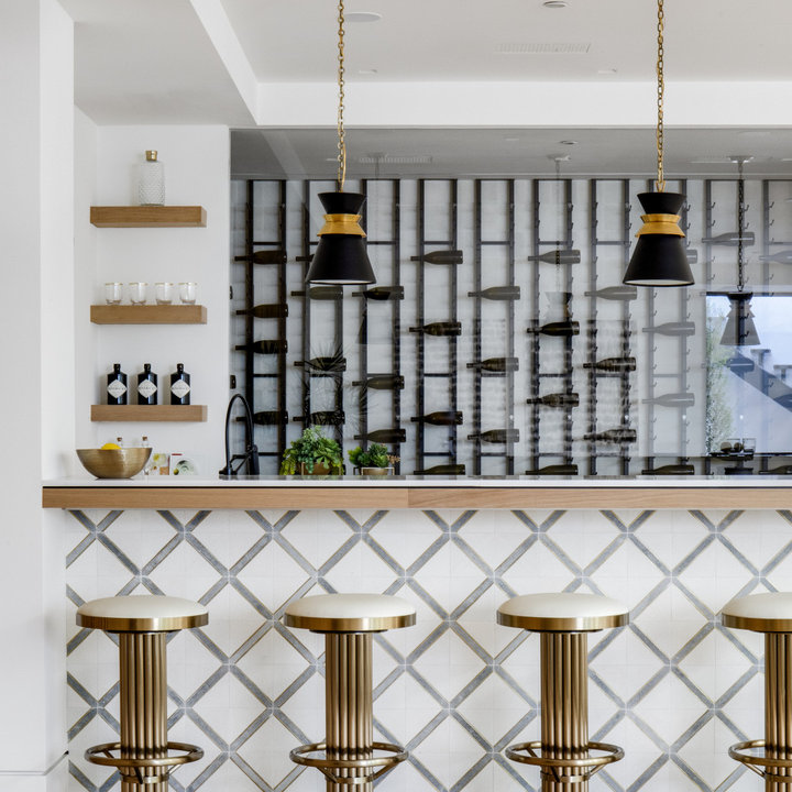 75 Mid-Century Modern Home Bar Ideas You'll Love - March, 2022 | Houzz