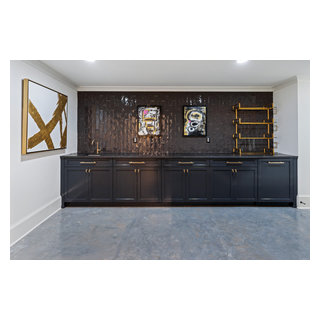 Woodrow - Transitional - Home Bar - Atlanta - by Castro Design Studio ...
