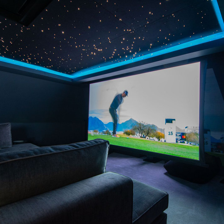 75 Beautiful Home Cinema Ideas and Designs - April 2022 | Houzz UK